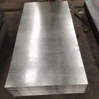 China SGCC GI Z80 Coated Sheet Metal Plain Galvanized Steel Sheet for sale