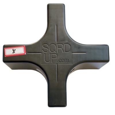 China 146*146*44mm SQRDUP Golf Alignment Aid Perfect for Improving Your Swing on the Course for sale