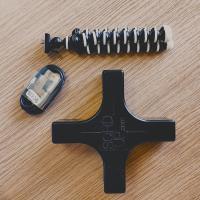 China 146*146*44mm SQRDUP Golf Alignment Aid Perfect for Improving Your Swing on the Course for sale