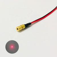 China Home 650nm Brass Laser Diode Module 5mw 10mW 20mW 50mW with Reverse Voltage Protection for sale