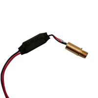 China Home 650nm Brass Laser Diode Module 5mw 10mW 20mW 50mW with Reverse Voltage Protection for sale