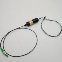China Brass Housing Custom PM SM Fiber Coupled 780nm 785nm 790nm Laser with 0.5s Rise Time for sale