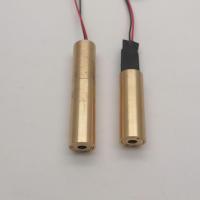 China 18mrad Beam Divergence 532nm 545nm 10mW and 20mW Green Laser Head for Applications for sale