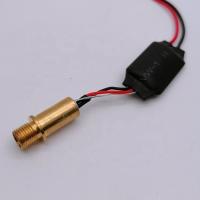China 12mm Laser Module with PCB Inside Wavelength 545nm Power 50mW Temperature -30 to 50C for sale