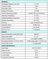 China Single Longitudinal Mode ACC Power Type 100mW 200mW Yellow SLM Laser for Holography for sale