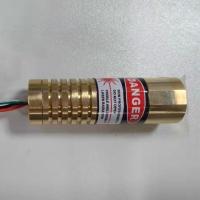 China 545nm Uniform Line Green Laser Module for Fluorescence Detection LD Voltage 1.7-2.2V for sale