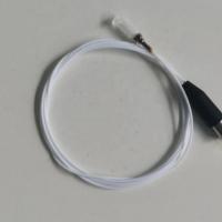 China Output Power Mode CW 405nm 10mw Semiconductor Laser Coupled Fiber Blue Violet Laser Module for sale