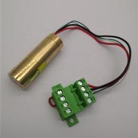 China 0.5mm Beam Diameter High Power Green Laser Head with RoHS Compliance Declaration for sale