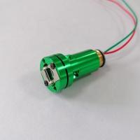 China Highly Accurate CW Output Power Mode Green Line Laser for Temperature Range -10 to 50C for sale