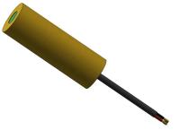China High Stability 561nm 10mw Yellow Green Dot Laser Module with Low Noise and Good Beam for sale