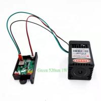 China 1W Green 520nm Laser Diode Module For Laser Stage Light 2 KG Weight 3-5 mins Rise Time for sale