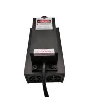 China Housing Material Black Anodized Aluminum 1W 555nm CW DPSS Green Laser for Lab and Study for sale