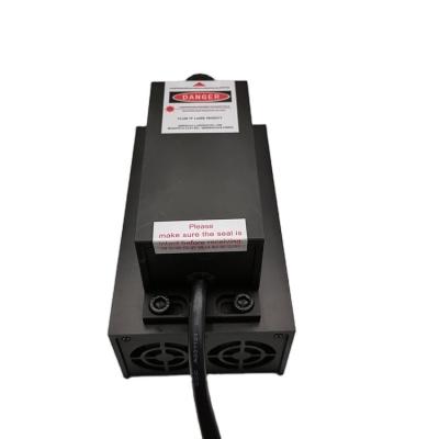 China Housing Material Black Anodized Aluminum 1W 555nm CW DPSS Green Laser for Lab and Study for sale