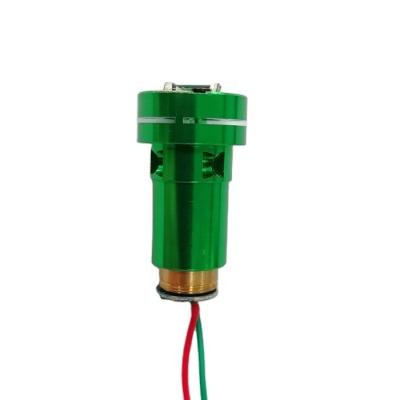 China Max Operating Current 430mA Lasence 545nm 555nm DPSS Green Laser Module for Industrial for sale