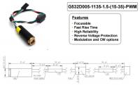 China 5000 Hours Lifetime Green 532nm Dot Laser 5mW with Fast Rise Time and Focusable Design for sale