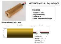China Long Lifetime hours MTTF at 25C 5000 Green Laser Module Perfect for Laser Engraving for sale