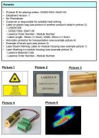 China ACC Green 532nm Laser Module 1500mW Compact Size for High Power Laser Components for sale