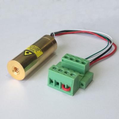 China High Power 500mW Green Diode Pump Solid State Laser Module with Compact Size 18x55mm for sale