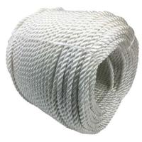 China White Nylon 3 Strand Marine Rope 6mm-20mm 220m Coil with Class Certificates for sale