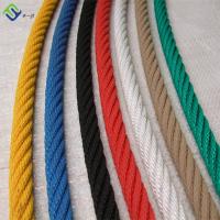China 16mm 6-Strand Polyester Combination Rope with Steel Core for Playgrounds and Marine Use for sale