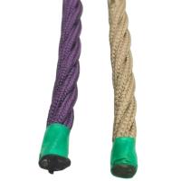 China 4 Strand Combination Playground Rope with 2.7mm Steel Core - UV Resistant & Vandal Proof for Outdoor Use for sale