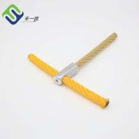 China 16mm Aluminum T-Shape Playground Rope Net Connector - 50g Lightweight Side Buckle for Climbing Structures for sale