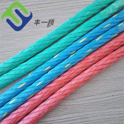 China 16mm Polyester Playground Rope 4 Strand 16 Strand for Climbing Net Outdoor for sale