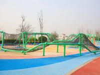 China Commercial Outdoor Rope Climbing Net with 16mm Rope Diameter and Custom Design for Playground Equipment for sale