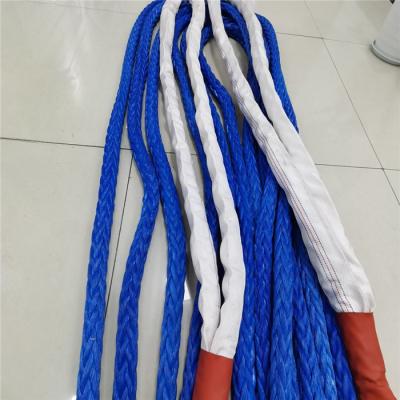 China 12-Strand UHMWPE Marine Rope 14mm Heavy-Duty Floating Mooring Line 15000kg Tensile for sale