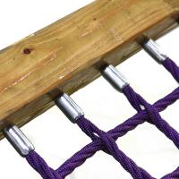 China 150cm*80cm 6 Strand Polyester Combination Rope Playground Hammock Swing for sale