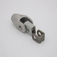 China Aluminum U Type Rope End Connector 16mm 1000kg Breaking Strength for Playground for sale