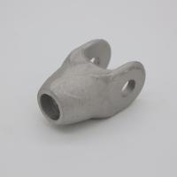 China Aluminum U Type Rope End Connector 16mm 1000kg Breaking Strength for Playground for sale