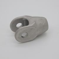 China Aluminum U Type Rope End Connector 16mm 1000kg Breaking Strength for Playground for sale