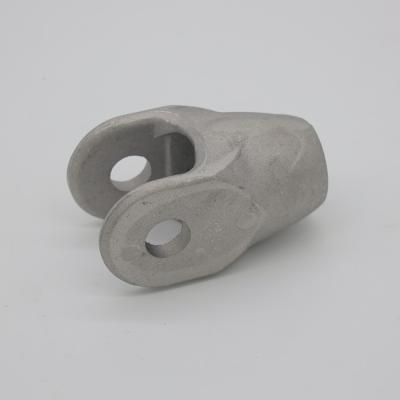 China Aluminum U Type Rope End Connector 16mm 1000kg Breaking Strength for Playground for sale