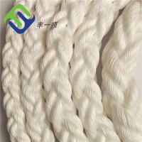 China Monofilament 8 Strand Polypropylene PP Mooring Ropes With Eye Splices for sale