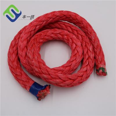 China 12 Strands UHMWPE Towing Rope 6mm-160mm for Marine Mooring and Winch for sale