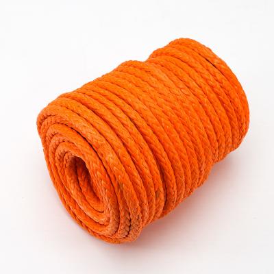 China 12 Strands Braided UHMWPE Towing Rope 6mm-160mm for Marine Mooring High Strength for sale