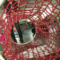 China Commercial Cone Climbing Net Playground Equipment - Custom Sizes with 1 Year Warranty for sale