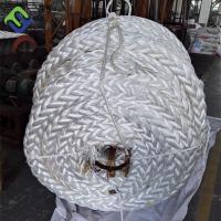 China 8 Strand Marine Mooring Ropes 72mm Polypropylene And Polyester Mixed Rope for sale