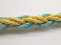 China 8 Strand Square Deep Sea Marine Polypropylene Rope 48mm With High Strength for sale