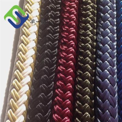 China Double Braided Nylon Rope 1/4 to 1 Inch Boat Mooring Sailing Yacht Rope for sale