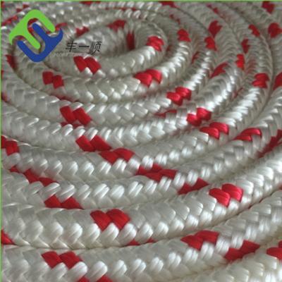 China Double Braided Nylon Mooring Rope 6mm to 50mm 1/4 to 2 Inch for Sailing Boat for sale