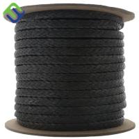 China 12 Strand UHMWPE Winch Rope 6mm-160mm Floating High Strength Marine Rope for sale