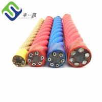 China 16mm Polyester Combination Rope High UV Resistance for Offshore Wind Turbine Installation for sale