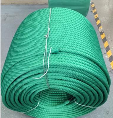 China 6x8 FC PP Multifilament / Polyester Combination Wire Rope For Playground Climbing Ropes for sale