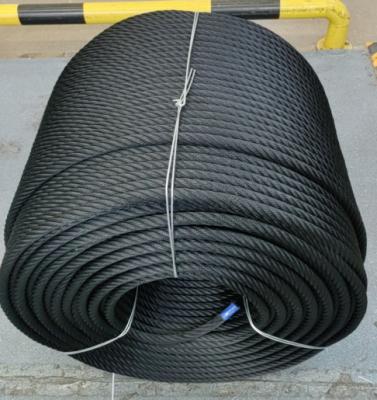China UV Resistance 16mm Polyester Combination Rope With Accessories For Net for sale