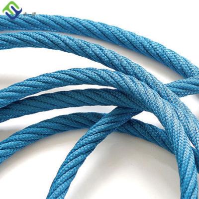 China 16mm PP Combination Wire Rope for Fishing Net Boat Equipment 6 Strand 100m for sale
