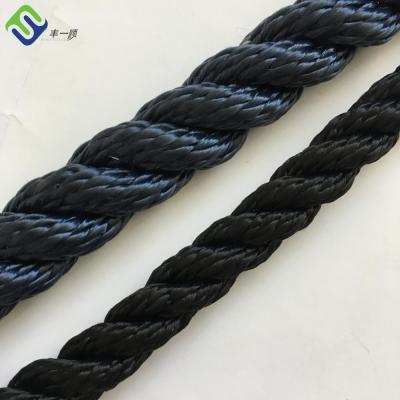 China 3 Strand Twisted Polyamide Nylon Rope 20-30mm for Boat Ship Yacht Mooring for sale