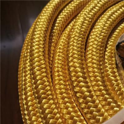 China Double Braided 10mm UHMWPE Rope with Polyester Cover 200m Length High Strength Marine Mooring Line for sale
