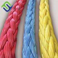 China 12 Strand UHMWPE Synthetic Rope 8-120mm Diameter for Ship Mooring and Towing for sale